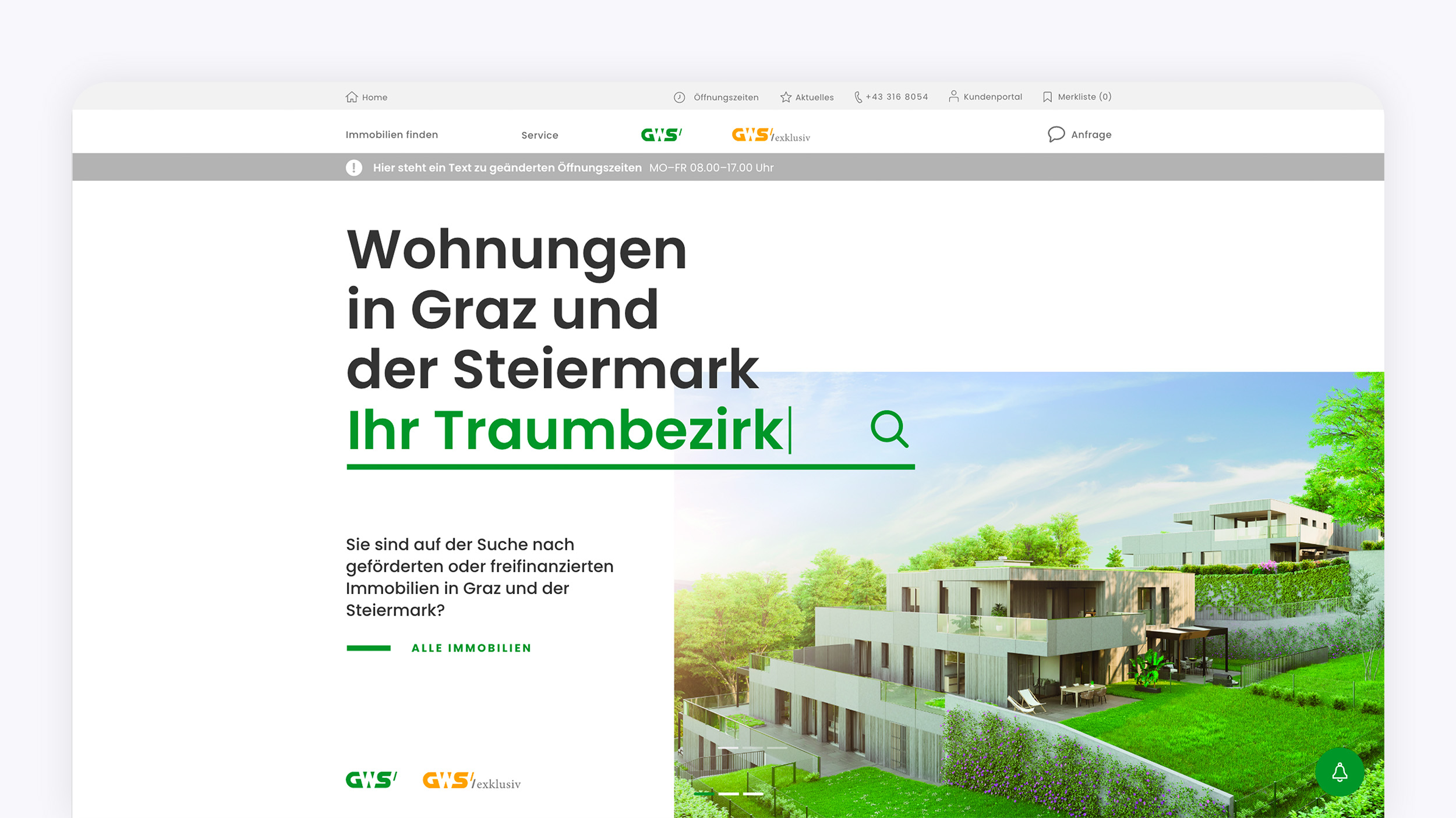 Website für GWS | rubikon.at